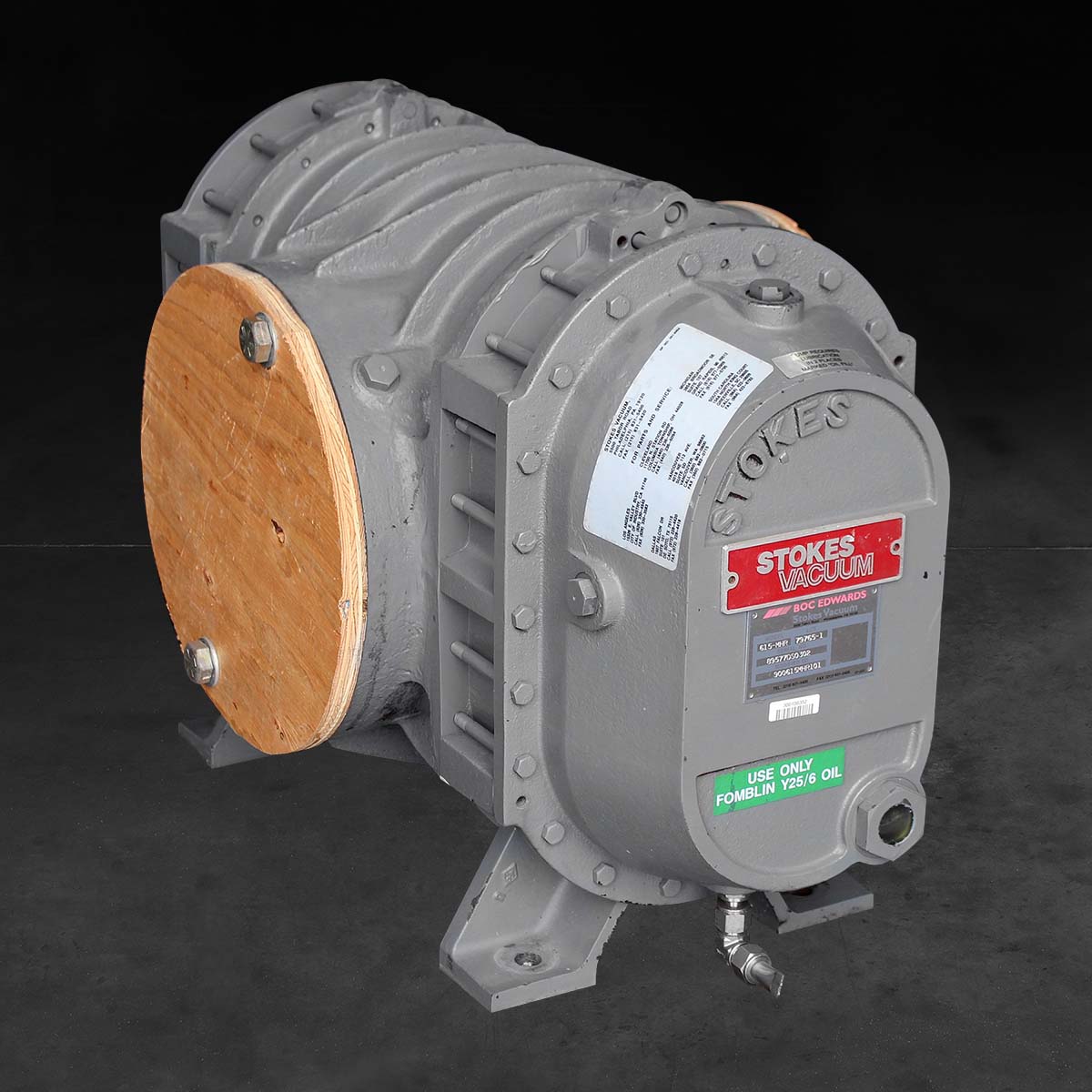 Edwards Stokes 615 Roots Vacuum Blower - REBUILT