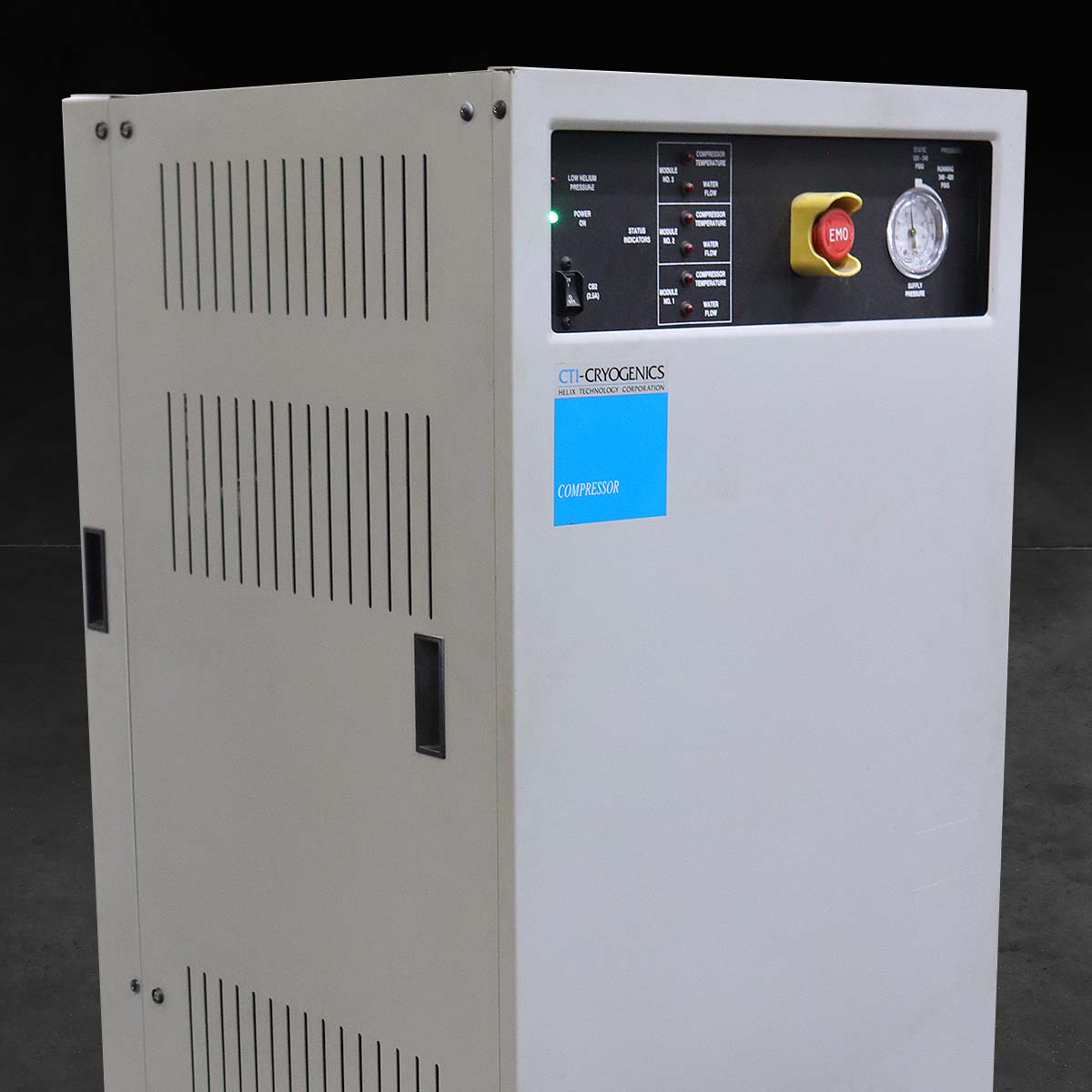 Brooks CTI-Cryogenics AMAT High Capacity Helium Compressor - REBUILT