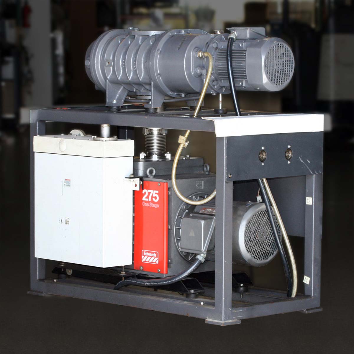 Edwards E2M175 / EH1200 Vacuum Blower System - REBUILT