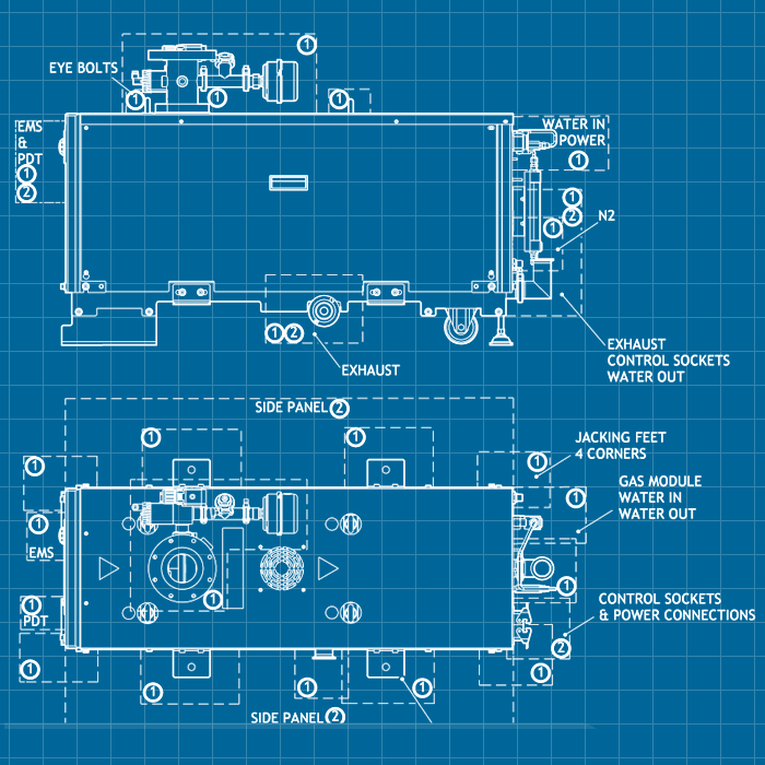 Edwards GXS250 Industrial Dry Screw Vacuum Pump - REPAIR SERVICE