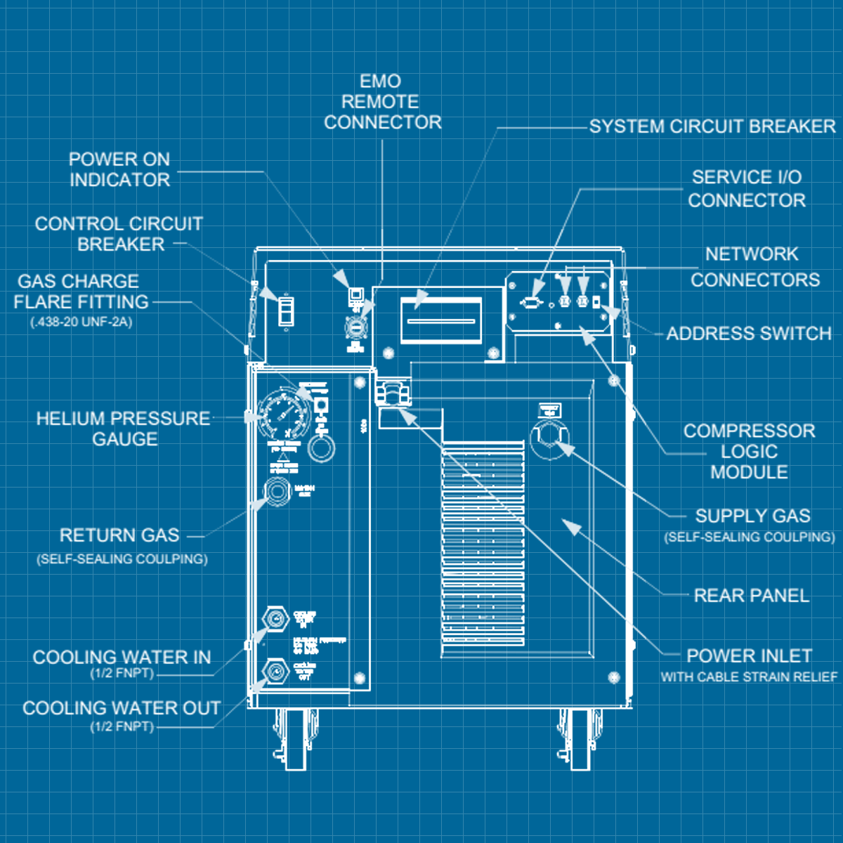 Brooks CTI-Cryogenics IS-1000 Helium Compressor - REPAIR SERVICE