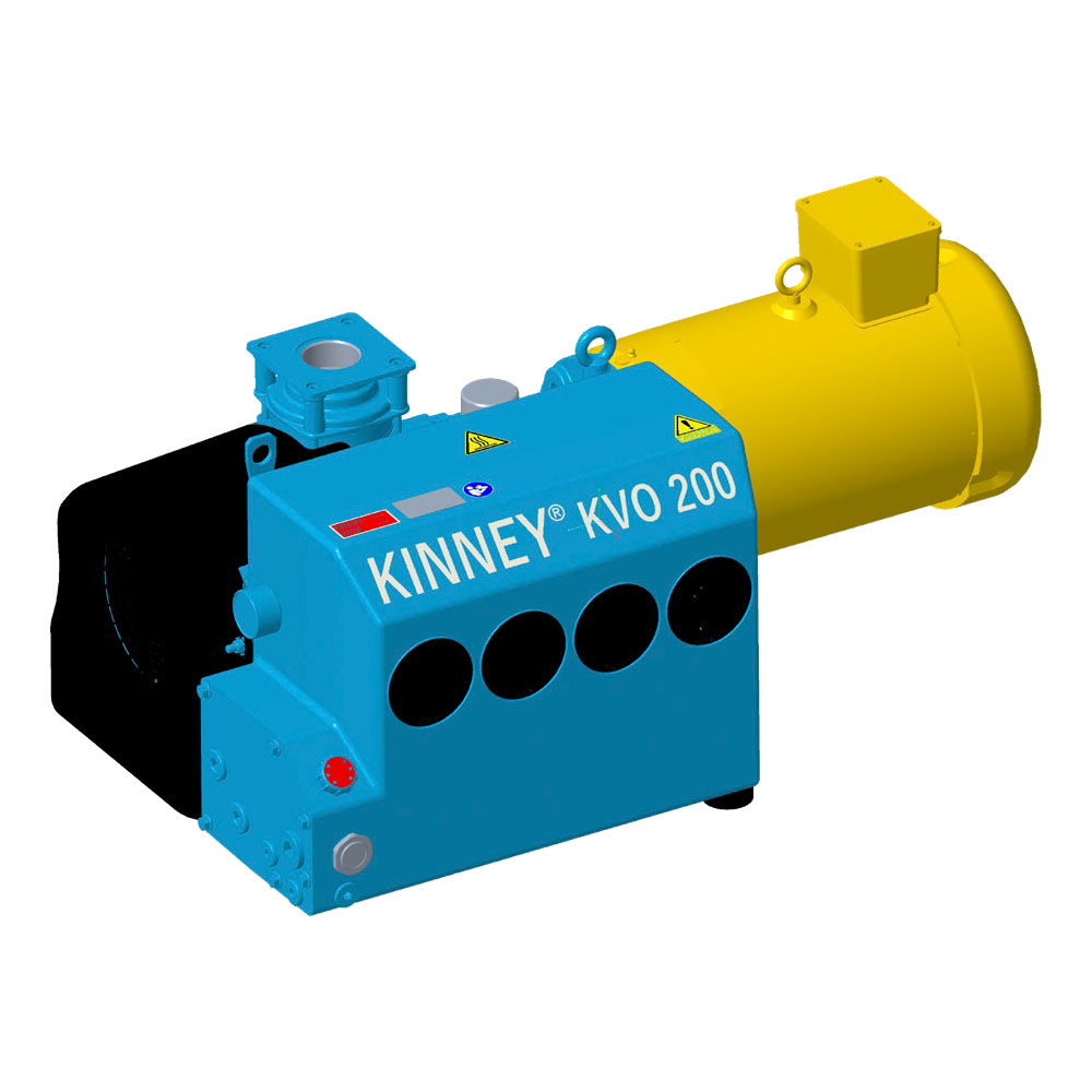 Kinney KVO 200 Oil-Flooded Rotary Vane Vacuum Pump - NEW