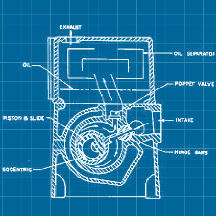 Edwards Stokes 412H/J Microvac Rotary Piston Vacuum Pump - REPAIR SERVICE
