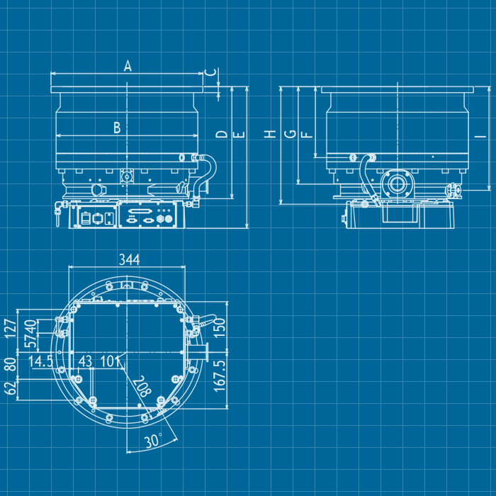 Edwards STP-iXA4506C Turbomolecular Vacuum Pump - REPAIR SERVICE