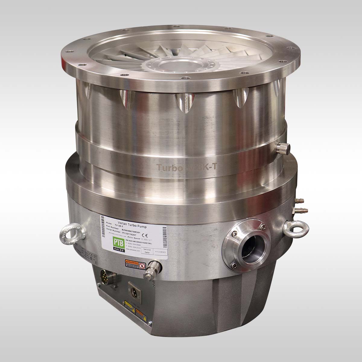 Agilent Turbo-V 3K-T Navigator Turbomolecular Vacuum Pump - REBUILT