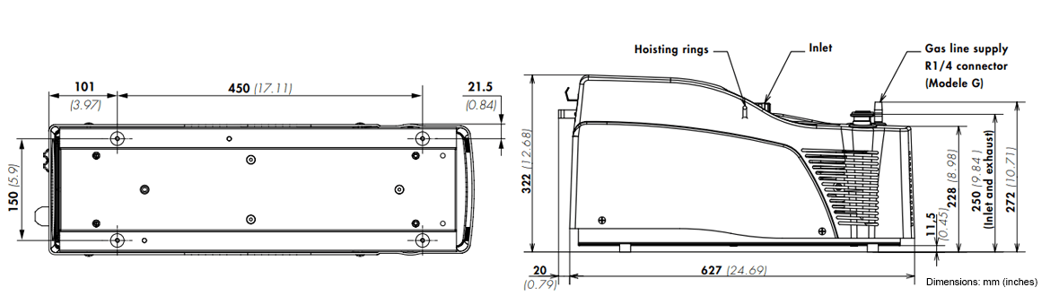 Adixen Alcatel ACP 28 Dry Vacuum Pump - REBUILT