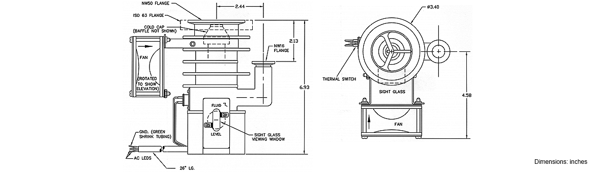 Agilent AX65- Diffusion Pump - NEW