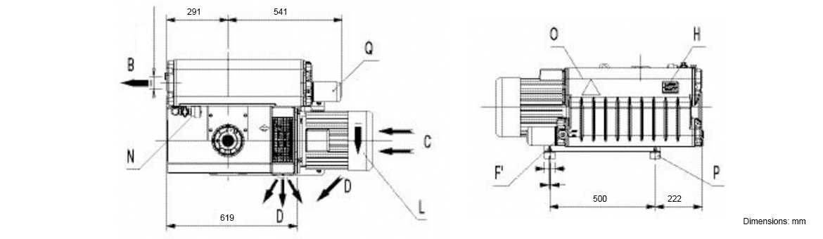 Agilent Varian MS-301 Rotary Vane Pump - NEW