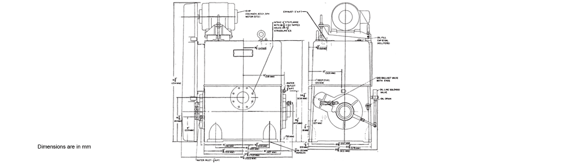 Edwards Stokes 412H-11 Microvac 6" Rotary Piston Vacuum Pump - REBUILT