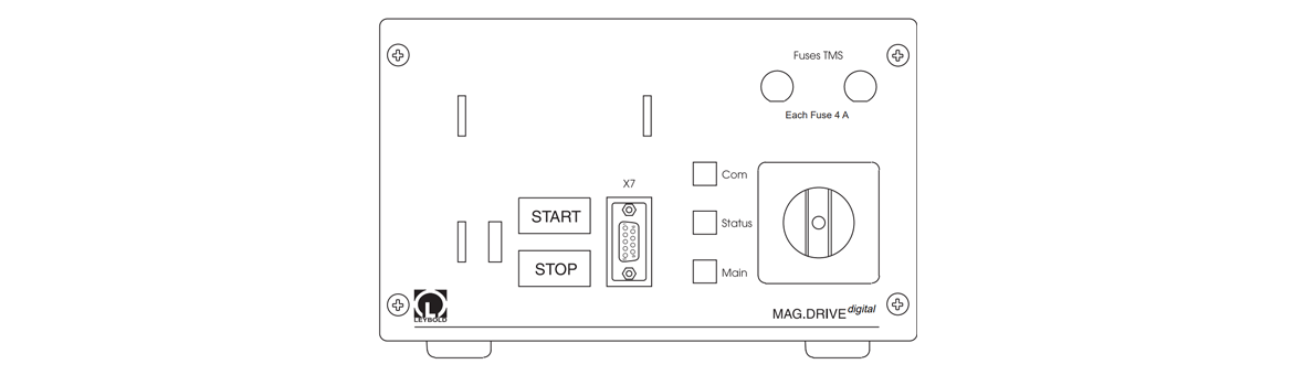 Leybold Vacuum MAG.DRIVE digital Frequency Converter