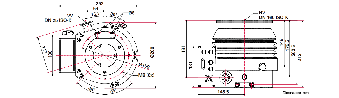Pfeiffer Vacuum HiPace 700 Turbomolecular Pump - NEW