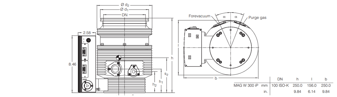 Leybold MAG W 300 iP / iPL Turbo Pump - REBUILT